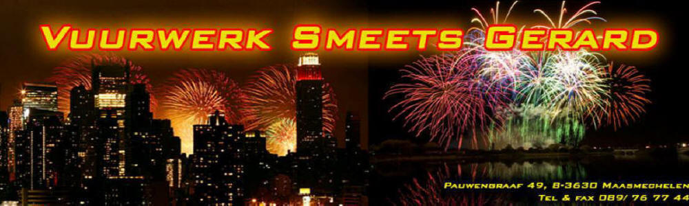 Vuurwerk Smeets Gerard.